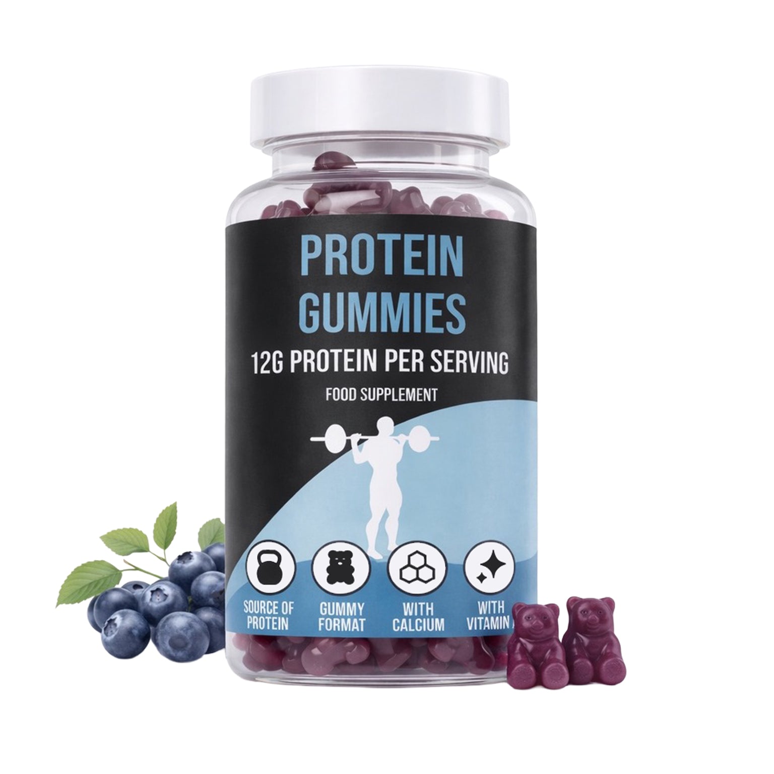 LIMITLESS GAINS – Protein Gummies | Whey Protein Formula